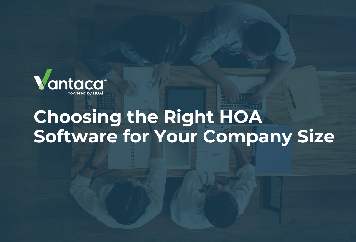 Choosing the Right HOA Software for Your Company Size